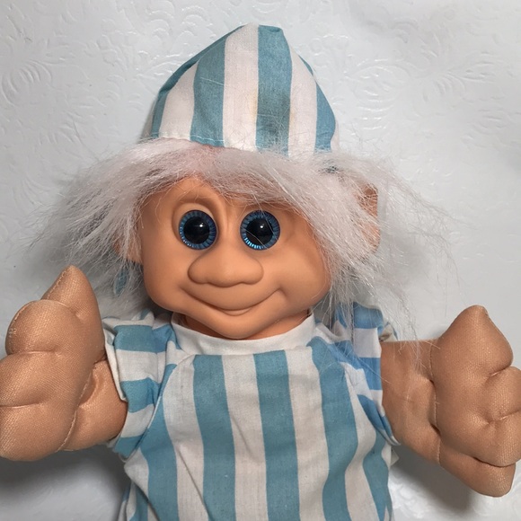 Fairy-Tale Trolls | Toys | Fairytale Troll Pajama And Sleeping Cap Blue ...